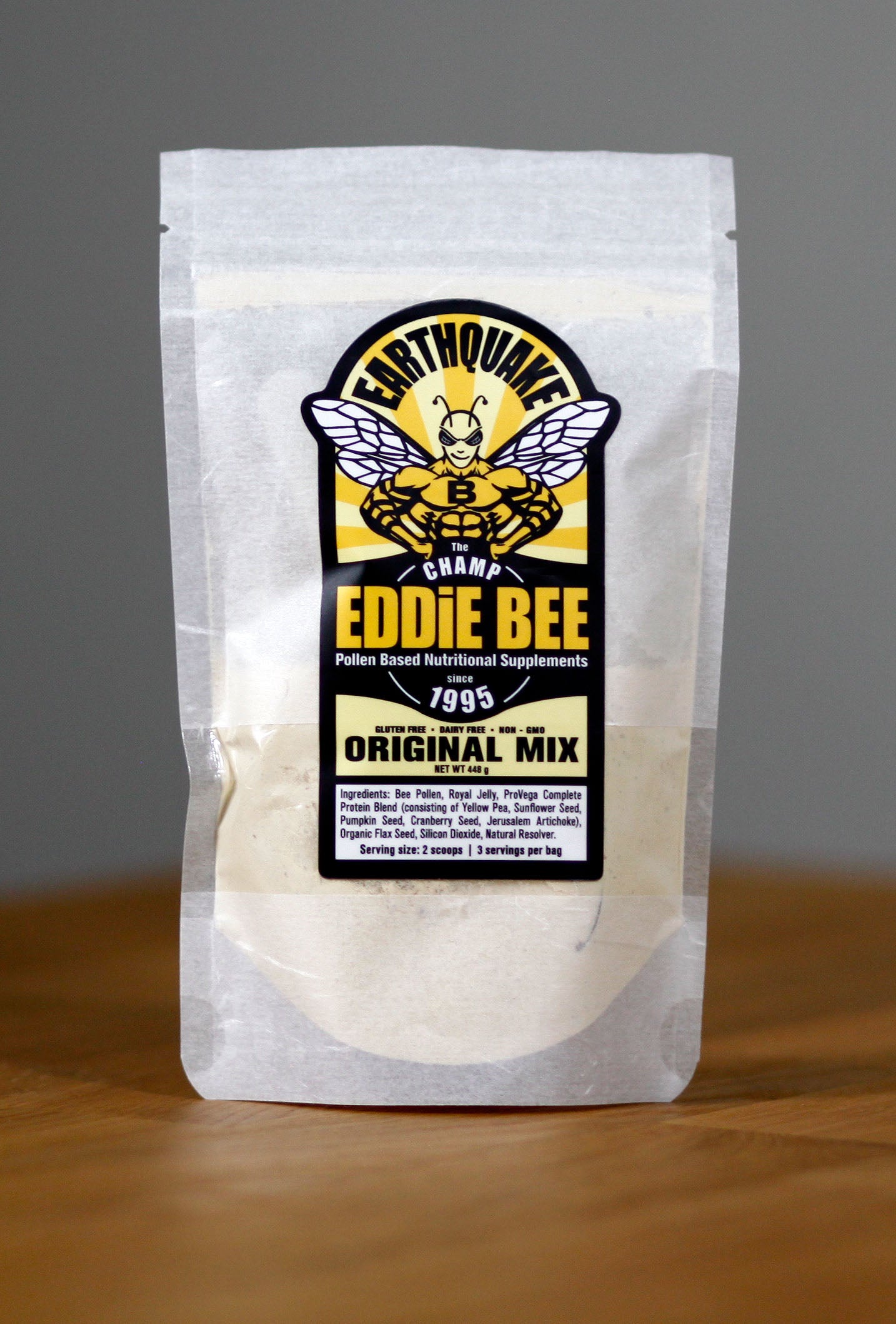 Sample Bag Original Mix – Earthquake Eddie Bee Superfoods